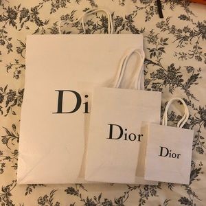Dior | Accessories | Dior Paper Bag | Poshmark